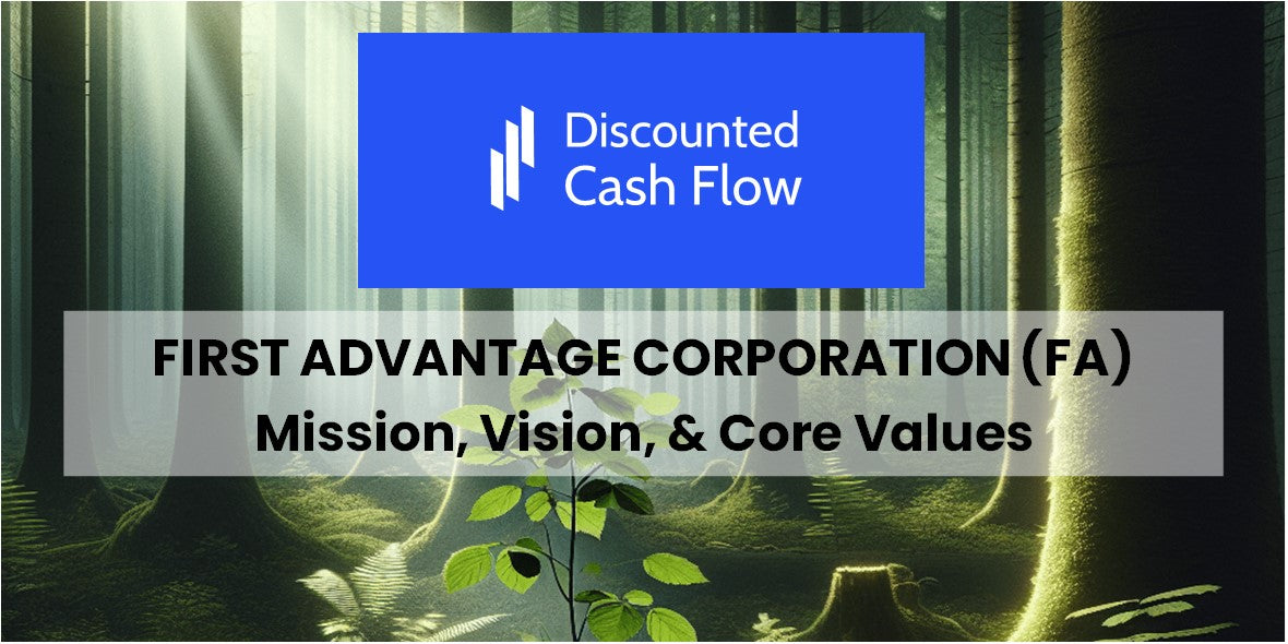 Mission Statement, Vision, & Core Values (2025) of First Advantage ...