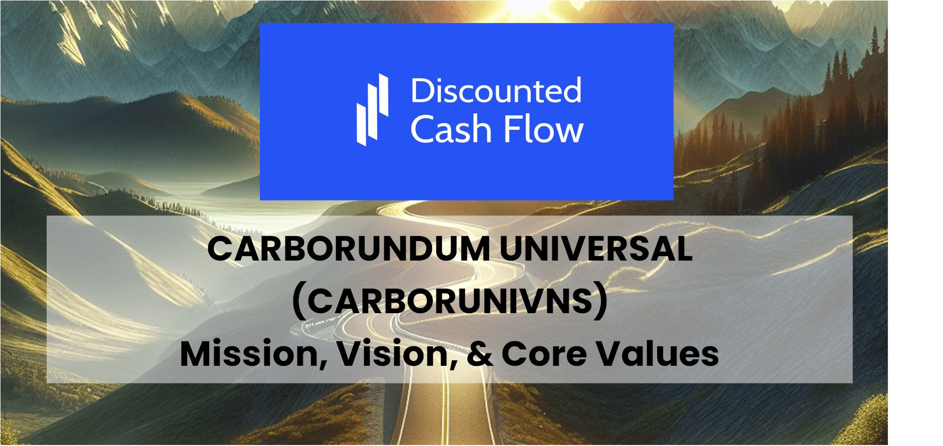 Mission Statement, Vision, & Core Values (2024) of Carborundum ...