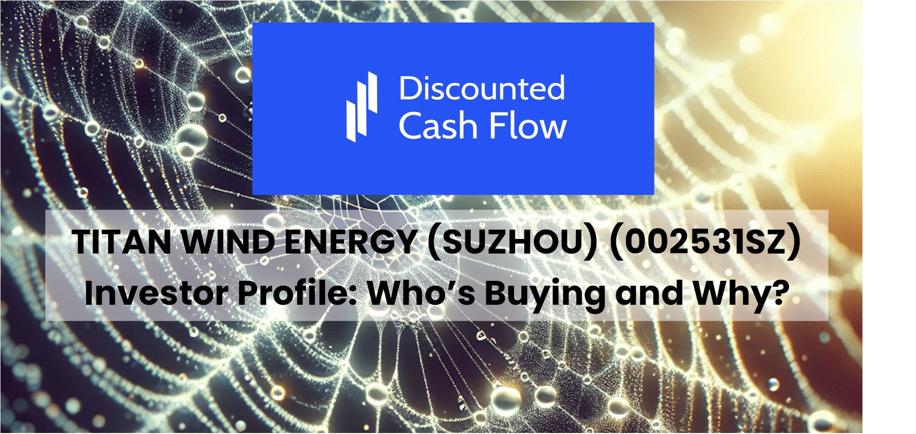 Exploring Titan Wind Energy (Suzhou) (002531SZ): Who’s Buying and Why ...