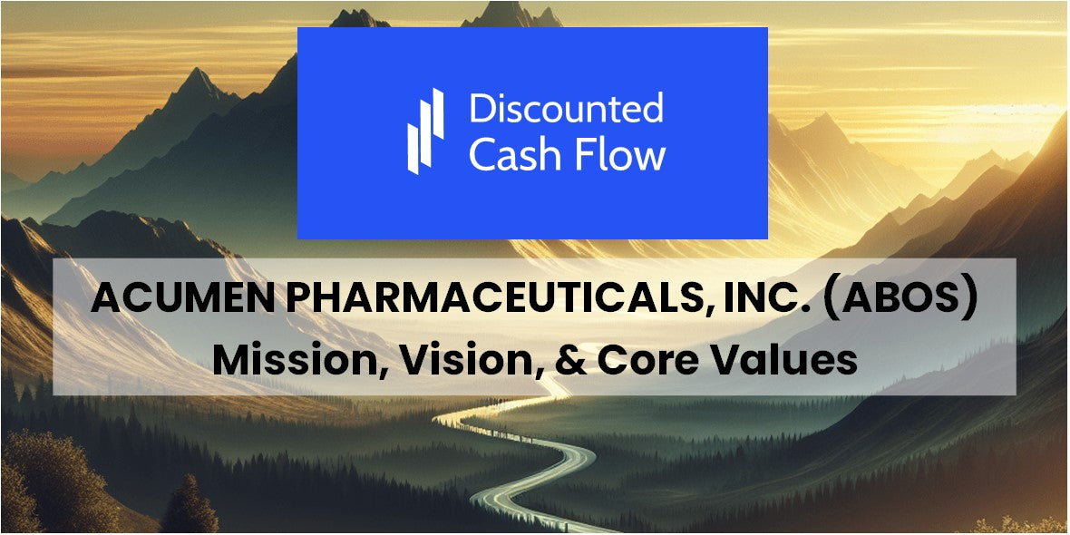 Mission Statement, Vision, & Core Values (2025) of Acumen ...