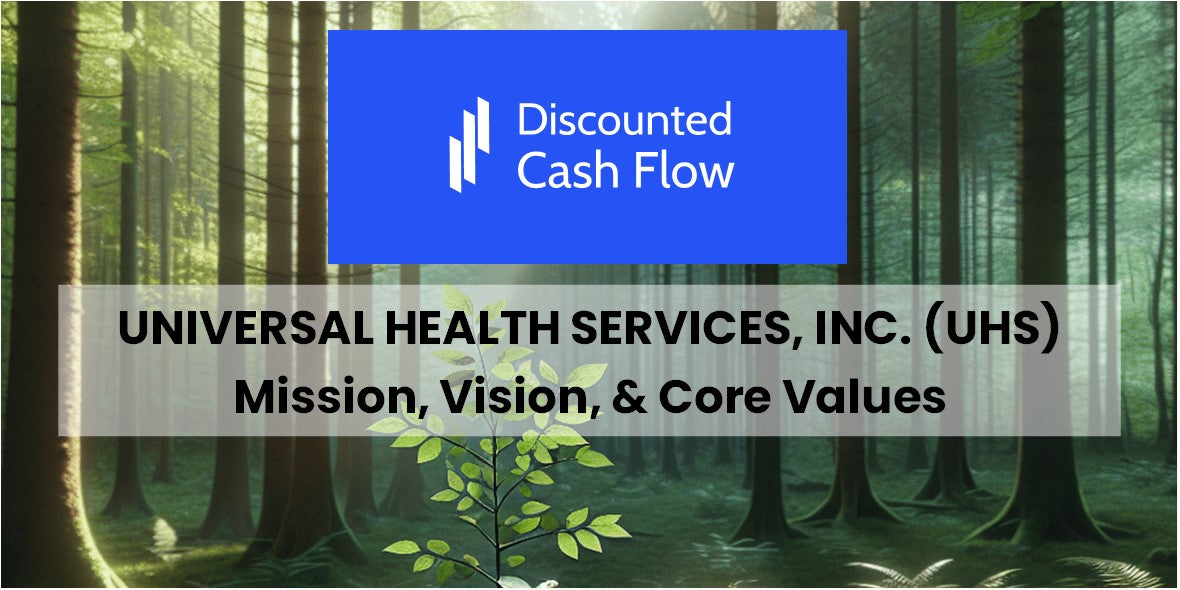 Mission Statement, Vision, & Core Values (2025) of Universal Health ...