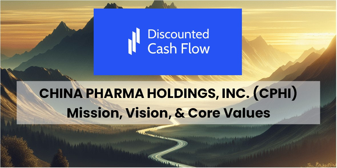 Mission Statement, Vision, & Core Values (2025) of China Pharma ...