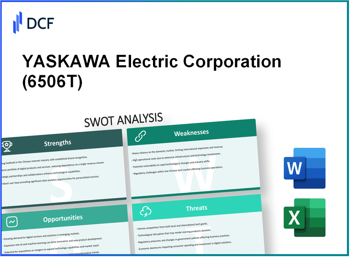 YASKAWA Electric Corporation (6506T) SWOT Analysis – DCFmodeling.com