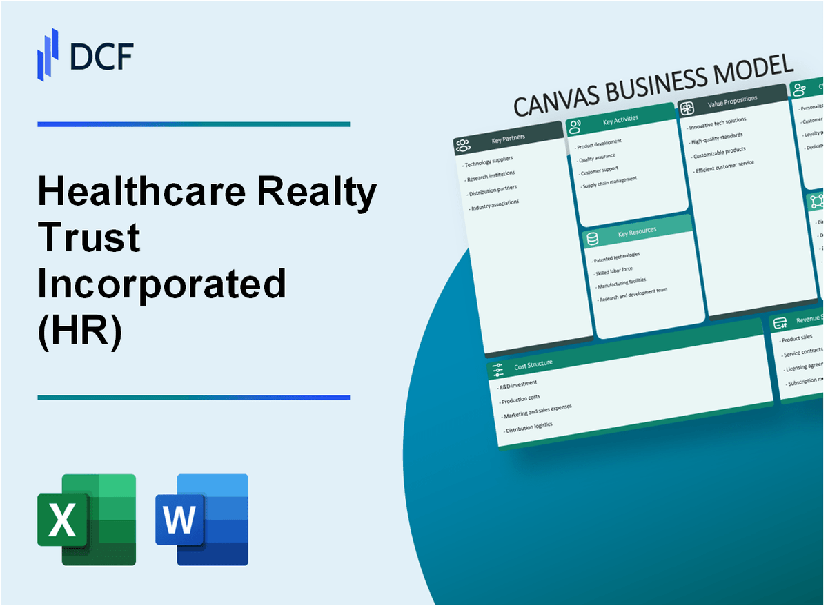 Healthcare Realty Trust Incorporated (HR): Business Model Canvas – DCF ...