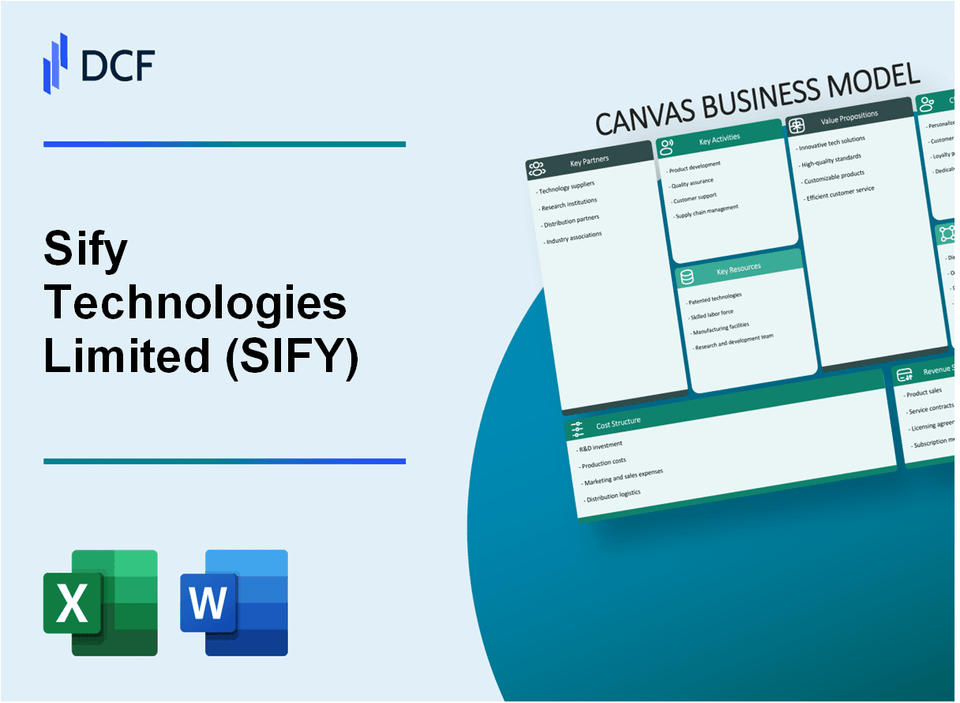 Sify Technologies Limited (SIFY): Business Model Canvas – DCFmodeling.com
